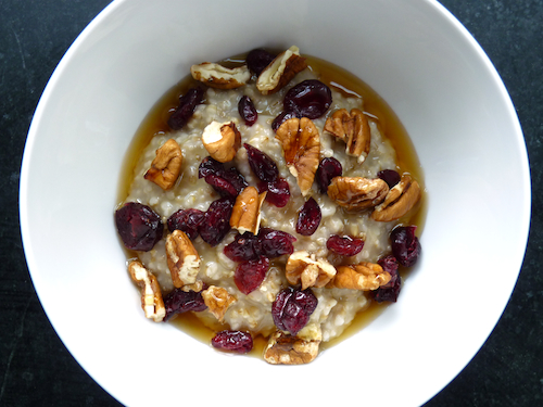 Morning oatmeal: A bowl full of health | chinese grandma