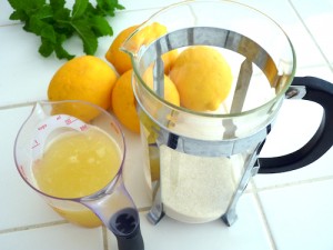 Minty lemonade - chinese grandma