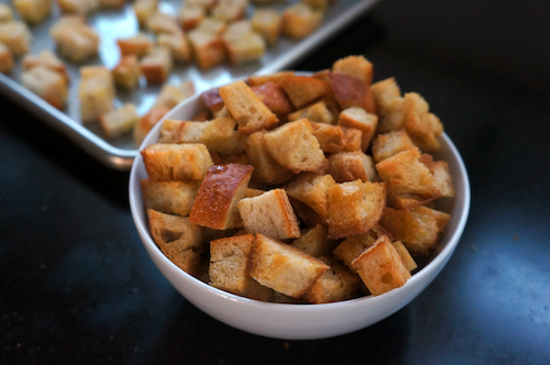 Homemade croutons | chinese grandma