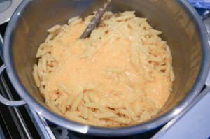 Zucchini carbonara - chinese grandma